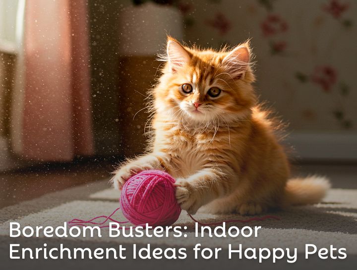 Indoor Enrichment Ideas for Happy Pets | Petaluma Vet